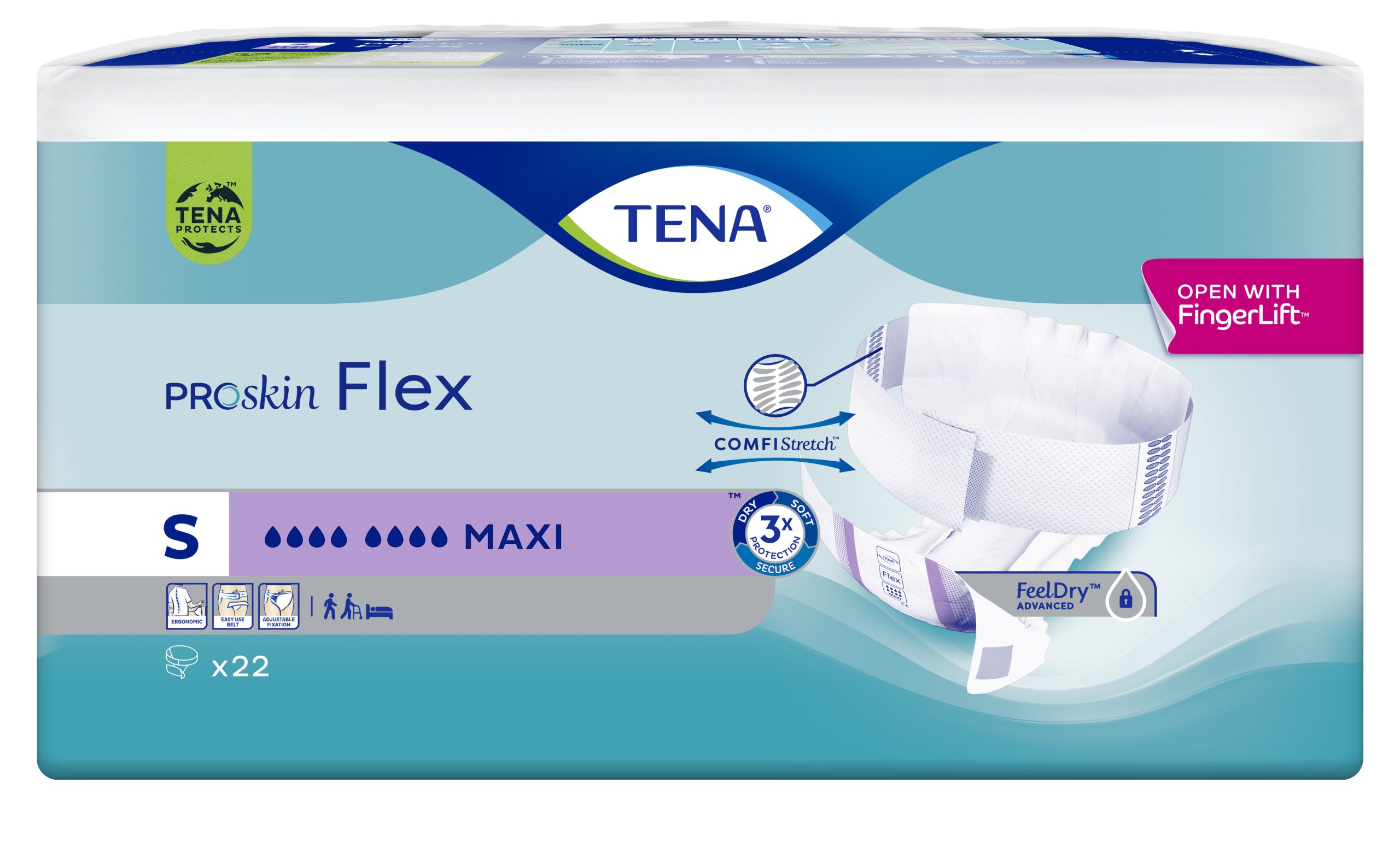 TENA Flex PROskin Maxi Small 2654ml – Nurse Maude Health and Mobility Shop