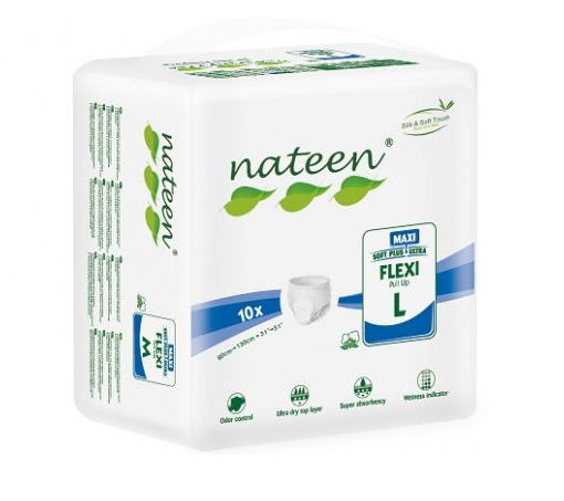 Nateen Flexi Maxi Pull Up Large 3450ml – Nurse Maude Health and ...