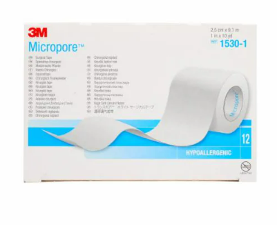 Micropore tape – 2.5cm x 9.1m – Nurse Maude Health and Mobility Shop